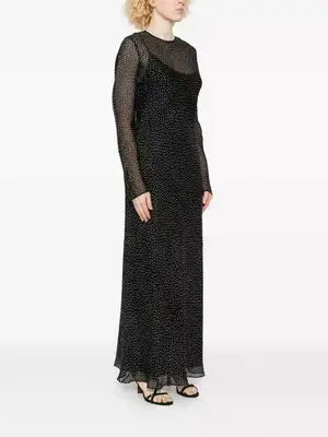 SIR. Lisander Polka-dot Dress