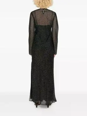 SIR. Lisander Polka-dot Dress