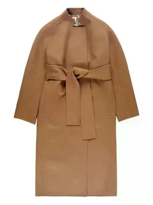 Khaite Tie Detailed Coats For Women