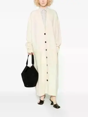 JIL SANDER Button-front Wool Coat