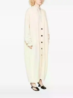JIL SANDER Button-front Wool Coat
