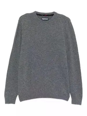 Barbour Crew Neck Wool Sweater - Grey