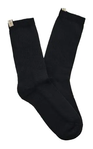 Comme Si The Wool Tube Sock - Black