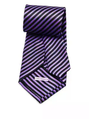CASTANGIA Striped Silk Tie