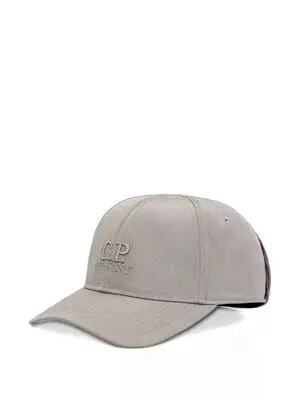 C.P. COMPANY Goggle Lens Baseball Cap - Grey