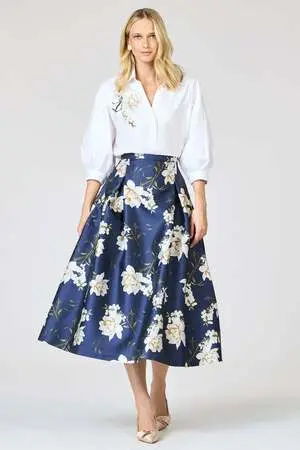 Sachin & Babi Tippy Floral-printed Skirt