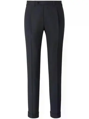 Canali Wool Trousers - Blue