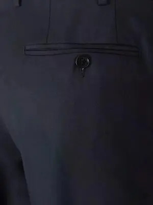 Canali Wool Trousers - Blue