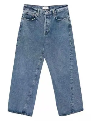 AGOLDE Twist Low Slung Jeans - Blue