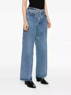 AGOLDE Twist Low Slung Jeans - Blue