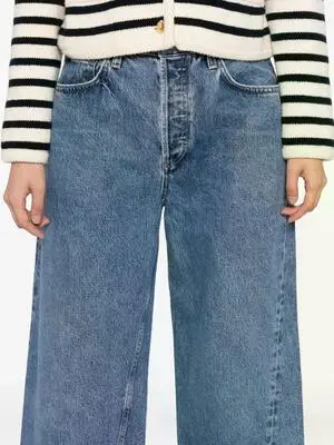 AGOLDE Twist Low Slung Jeans - Blue
