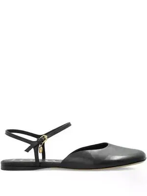 Loewe Ankle-strap Leather Trainers