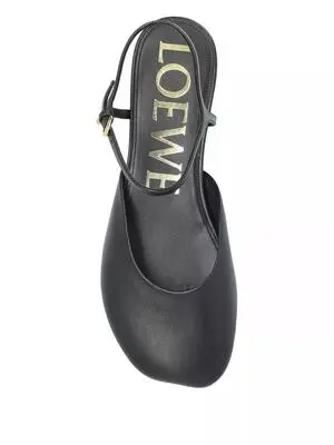 Loewe Ankle-strap Leather Trainers
