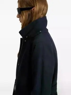 Woolrich Hooded Belted Water-resistant Trench Coat