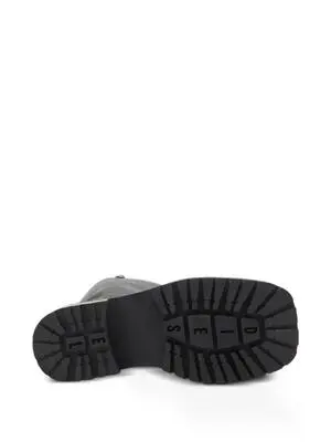 DIESEL® D-texan Square-toe Boots - Black
