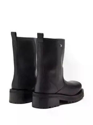 DIESEL® D-texan Square-toe Boots - Black