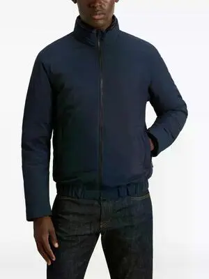 Woolrich Padded Bomber Jacket - Blue