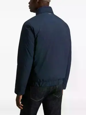 Woolrich Padded Bomber Jacket - Blue