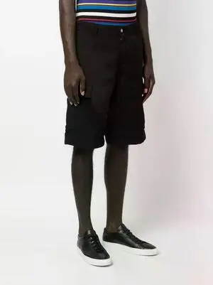 Carhartt Work In Progress Cargo Cotton Bermuda Shorts - Black