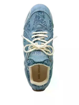 Axel Arigato Denim Lace-up Sneakers - Blue