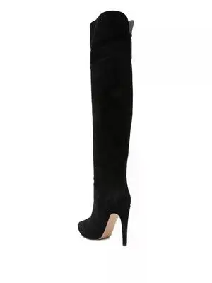 Casadei 100mm Suede Knee-high Stiletto Boots