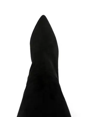 Casadei 100mm Suede Knee-high Stiletto Boots