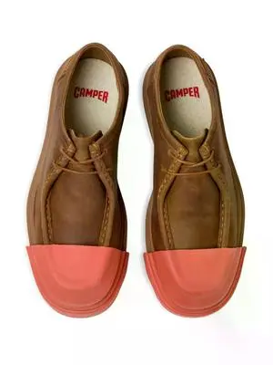Camper Junction Lace-up Derby Shoes - Brown