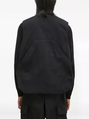 Engineered Garments Multi-pocket Belted Vest - Black