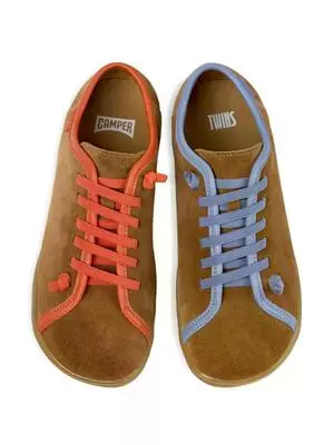 Camper Suede Lace-up Sneakers - Brown