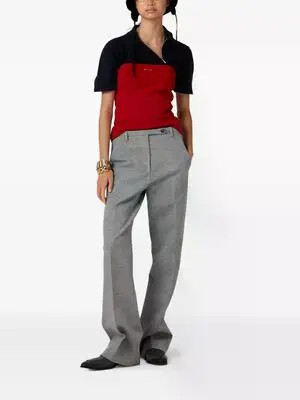 Miu Miu Logo Intarsia Tube Top