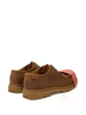 Camper Lace-up Leather Shoes - Brown