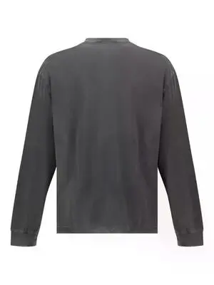 AGOLDE Long-sleeve Drop-shoulder T-shirt