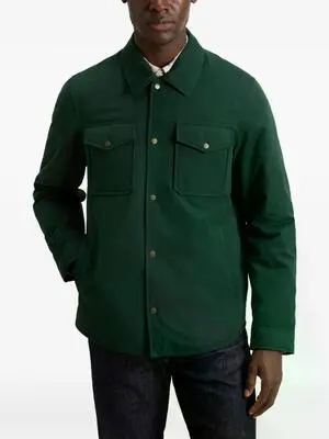 Woolrich Button-fastening Flap-pocket Jacket - Green