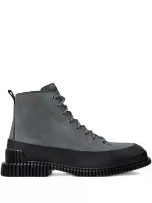 Camper Pix Lace-up Boots - Grey