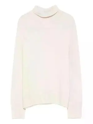 ALLUDE Turtleneck Cashmere Sweater