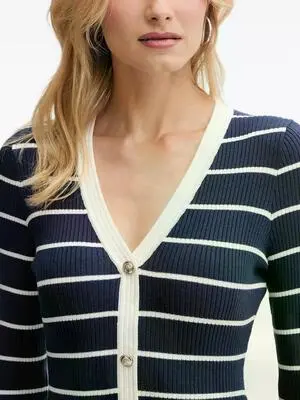 Guess Striped Button-front Dress