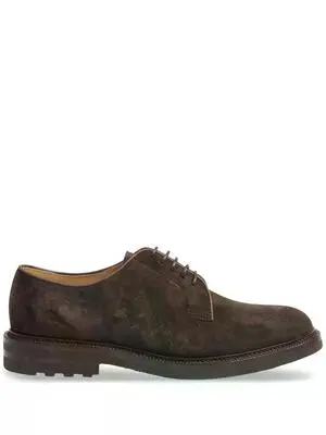 Brunello Cucinelli Suede Derby Shoes