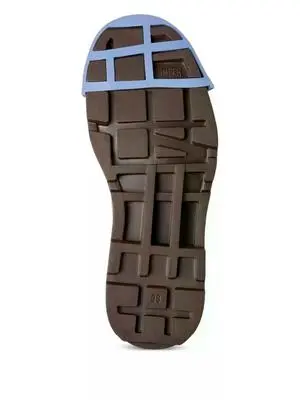 Camper Leather Lace-up Shoes With Rubber Toe Cap