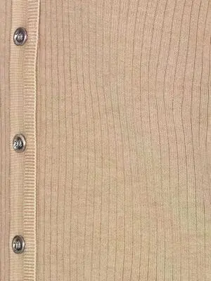 Pinko Ribbed V-neck Cardigan