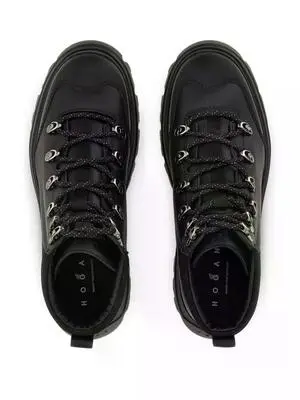 Hogan Lace-up Ankle Boots
