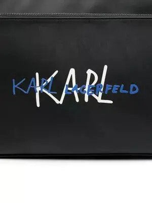 Karl Lagerfeld Logo Laptop Bag