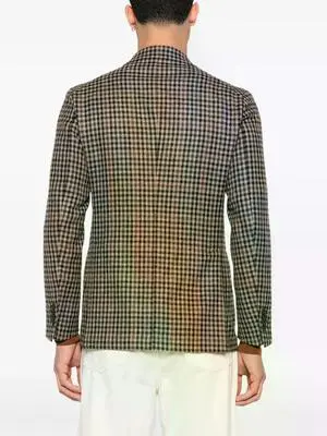 Tagliatore Gingham-check Blazer