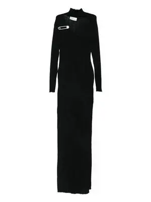 Giuseppe Di Morabito Safety-pin Ribbed Dress