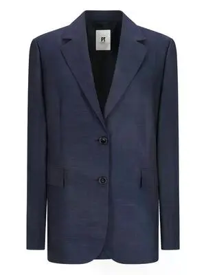 PT TORINO Three-button Linen Jacket