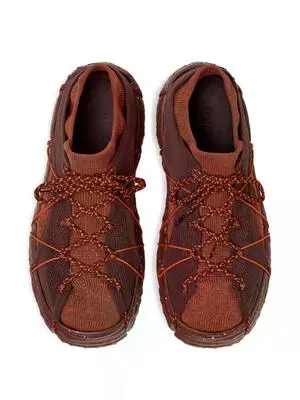 Camper Roku Knitted Lace-up Sneakers - Red