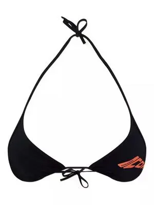 Dsquared2 Triangle Bikini Top - Black
