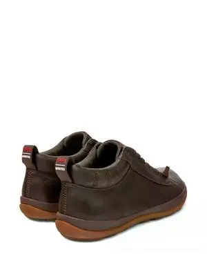 Camper Leather Lace-up Sneakers - Brown