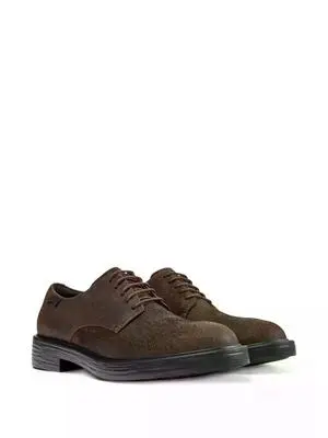 Camper Dean Lace-up Leather Shoes - Brown