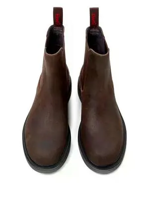 Camper Dean Elastic-panel Chelsea Boots - Brown