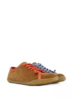 Camper Suede Lace-up Sneakers - Brown